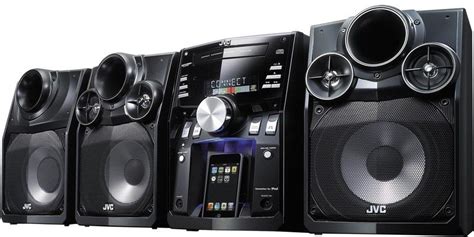 Jvc Nx D2 And Ux F3 Shelf Stereo Systems With Dual Ipod Docks Artofit