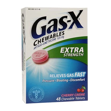 Gas X® Chewable Tablets Extra Strength Cherry Creme Getmovility Getmovility Move Better