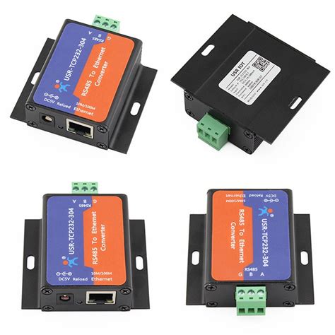 Usr Tcp232 304 Rs485 To Tcp Ip Ethernet Server Converter Module Built In Webpage Shopee Malaysia