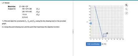 solved 1 plot and label the constraints c1 c2 and c3