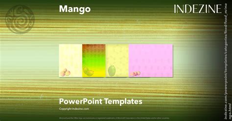 Mango Powerpoint Templates