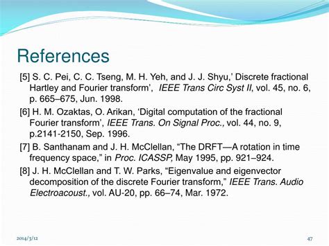 Ppt Fractional Fourier Transform Powerpoint Presentation Free