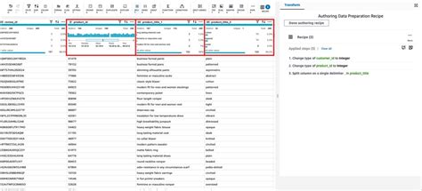 Author Data Integration Jobs With An Interactive Data Preparation