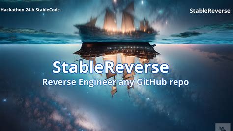 AI App StableReverse For StableCode Hours Hackathon