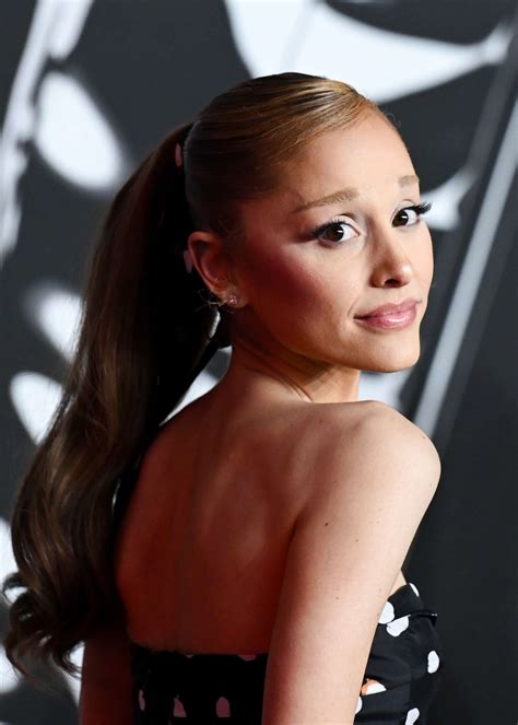 Ariana Grande Shows Off Dark Hair After Ditching Glinda Blonde