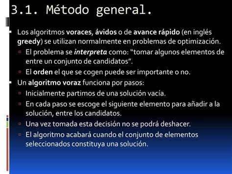 Ppt Parte Ii Algorítmica 1 Análisis De Algoritmos 2 Divide Y Vencerás 3 Algoritmos