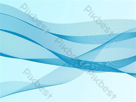 Blue Technology Curve Vector PNG Images AI Free Download Pikbest