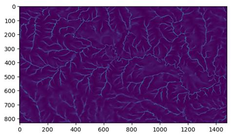 flood simulation from direct rainfall with python and landlab