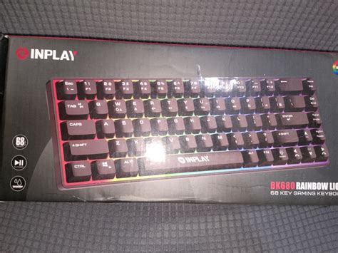 Inplay Bk680 Keyboard Computers And Tech Parts And Accessories Computer Keyboard On Carousell