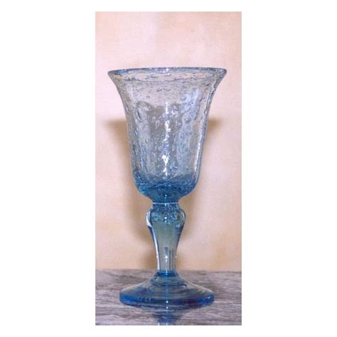 Provence Glassware Hand Made In Biot France Large Stemmed