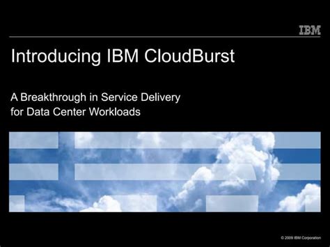 Ibm Cloudburstexternal Ppt