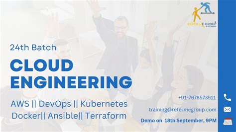 Gunjan Baranwal On Linkedin Refermegroup Training Skillupgrade Aws Devops Kubernetes