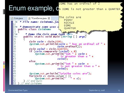 Enumerated Data Types Enum Types Enumerated Data Types Ppt Download