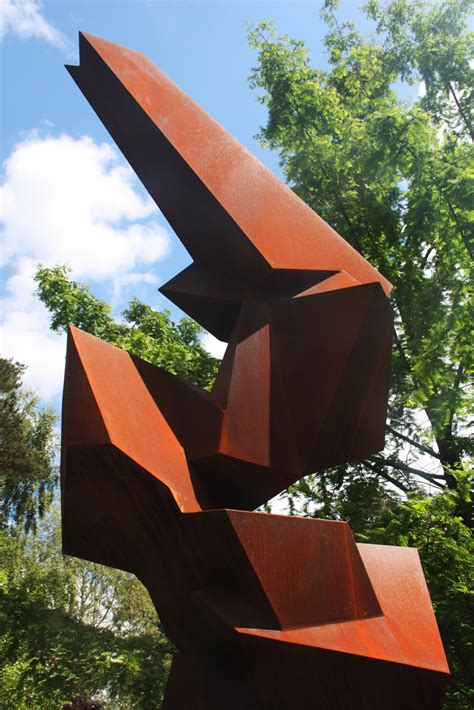 Elemental Mass Philip Rae Scott Large Abstract Metal Sculpture