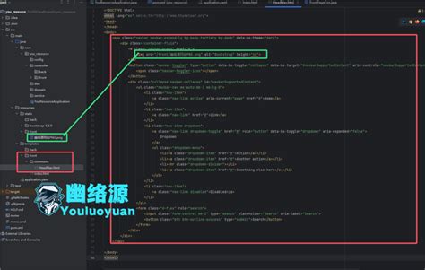 Springboot整合thymeleaf与bootstrap5：快速构建导航栏并抽取公共代码