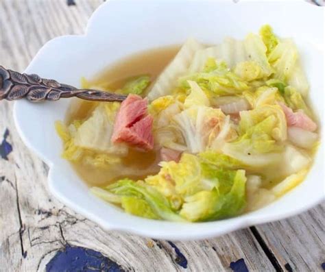 How To Make The Easiest Cabbage Soup Napa Cabbage Soup Good Enough