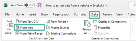 How To Extract Data From A Website In Excel