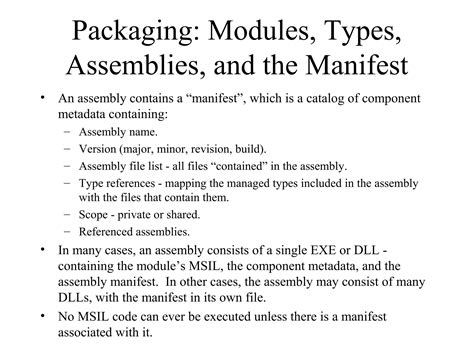 Introduction To Net Framework Ppt Programming Languages Computing