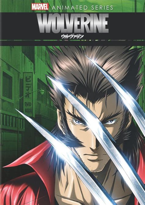Héroes Animados Wolverine Marvel Anime