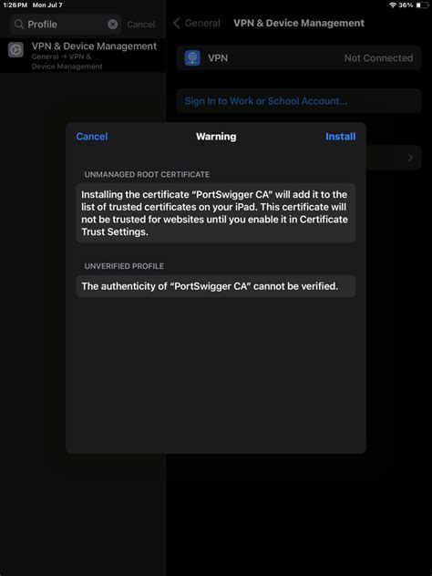 Configuring Ios Device With Burp Suite