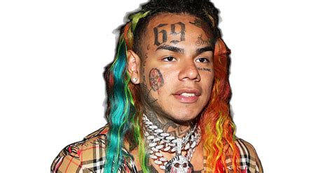 6ix9ine Face Tattoos