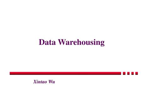 Ppt Data Warehousing Powerpoint Presentation Free Download Id9278983