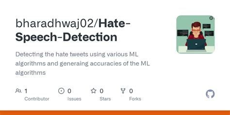 GitHub Bharadhwaj02 Hate Speech Detection Detecting The Hate Tweets Using Various ML