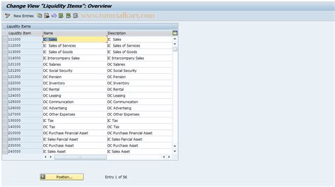 FLQC A SAP Tcode Liquidity Items Single Level FLQC A SAP Tcode Liquidity Items Single Level
