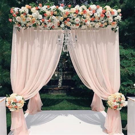 Plexiglass Wedding Canopy