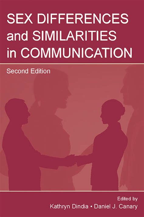 Sex Differences And Similarities In Communication EBook By EPUB Rakuten Kobo United States