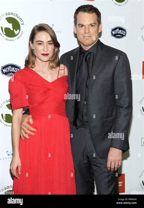 New York Ny Usa 04th Oct 2018 Morgan Macgregor And Actor Michael C