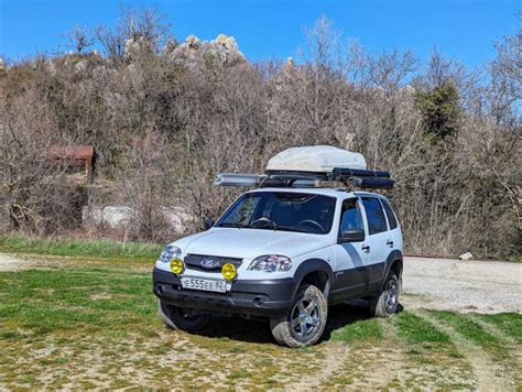 Крепление бензопилы на Ниву — Chevrolet Niva (1G), 1,7 л, 2010 года ...