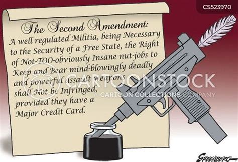 Second Amendment Cartoons And Comics Funny Pictures From Cartoonstock