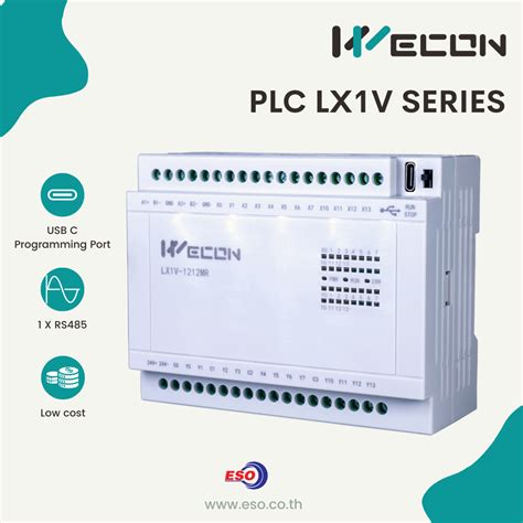 Plc Lx1v 1208mr D 12 Digital Input 8 Digital Output Relay Eso