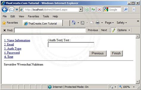 Aspnet Wizard Aspwizard
