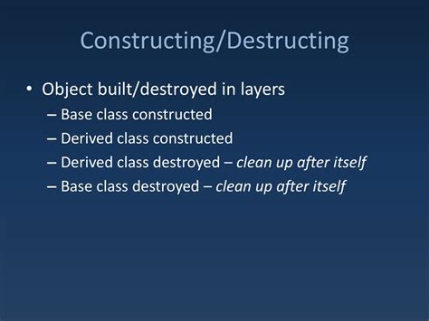 Inheritance Constructors And Overriden Functions Ppt Download