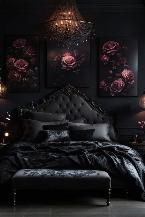 Black Gothic Bedroom Artofit