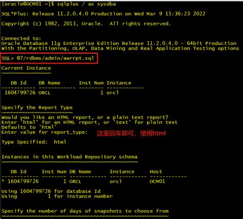 Oracle AWR学习笔记 墨天轮