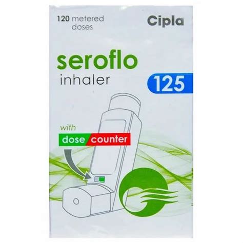 Seroflo 125 Inhaler Packaging Size 120 Mdi At ₹ 698piece In Nagpur