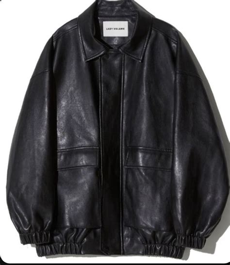Anrabess Women Faux Leather Jacket Long Sleeve Button Down Zip Up