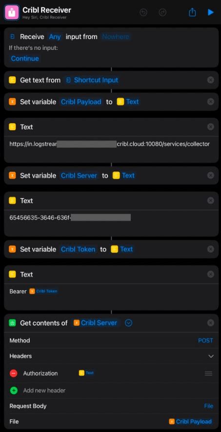 Logging From Mobile Devices Using Criblcloud Cribl