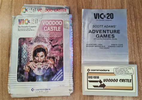 VOODOO CASTLE VC Commodore Cartridge VIC EUR PicClick DE