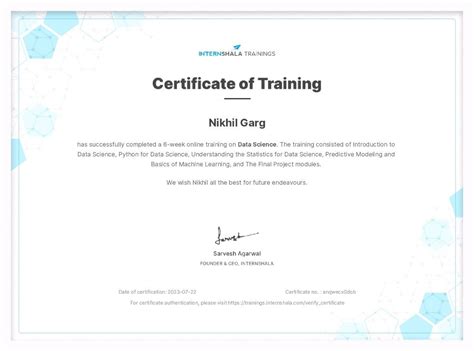 nikhil garg on linkedin internshalatrainings datascience