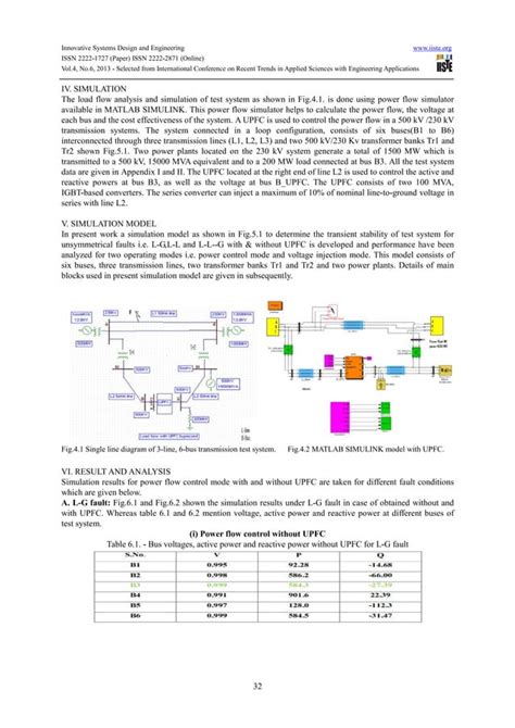 Load Flow Analysis With Upfc Under Unsymmetrical Fault Condition Pdf