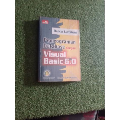 Jual Buku Latihan Pemrograman Database Dengan Visual Basic 60 Shopee