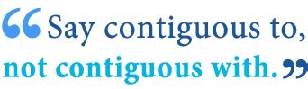Contiguous Vs Continuous Whats The Difference Writing Explained