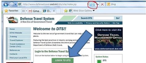 Dts Login Defense Travel System Dts Army Mil Login