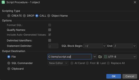 Executing A Code Object In Dbvisualizer Guide