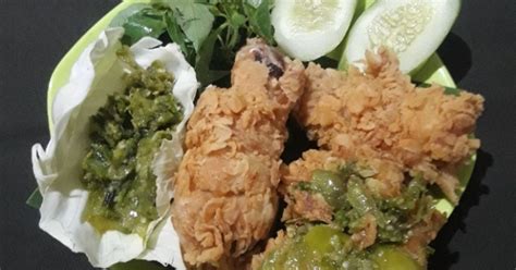 Resep Ayam Geprek Sambal Ijo Oleh Shofiarafa Cookpad