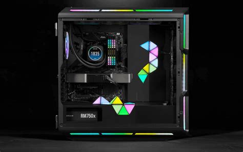 Accessoire Boitier Corsair Icue Lc100 Smart Case Light Triangle